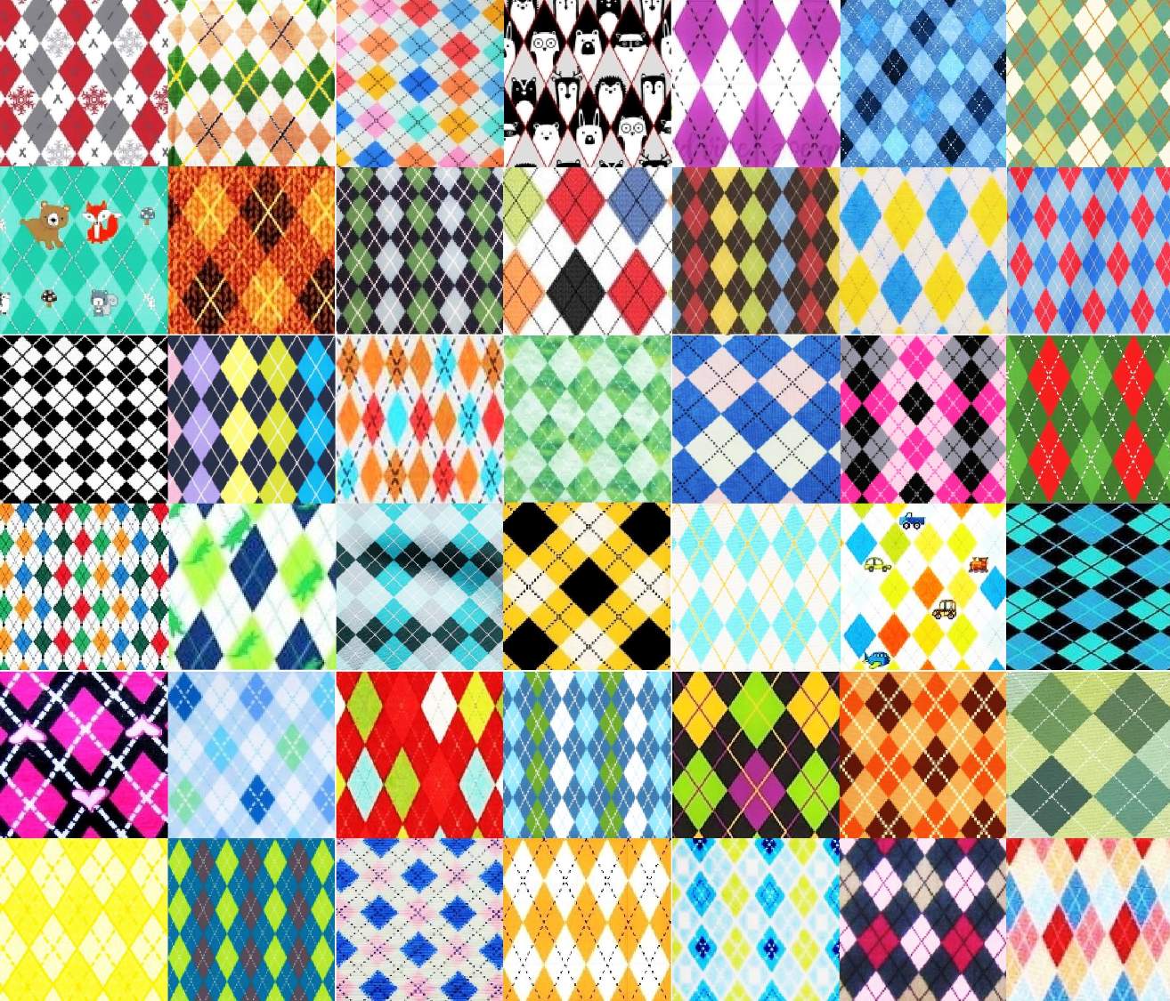 Solve PATCHWORK ARGYLE 10 jigsaw puzzle online with 72 pieces
