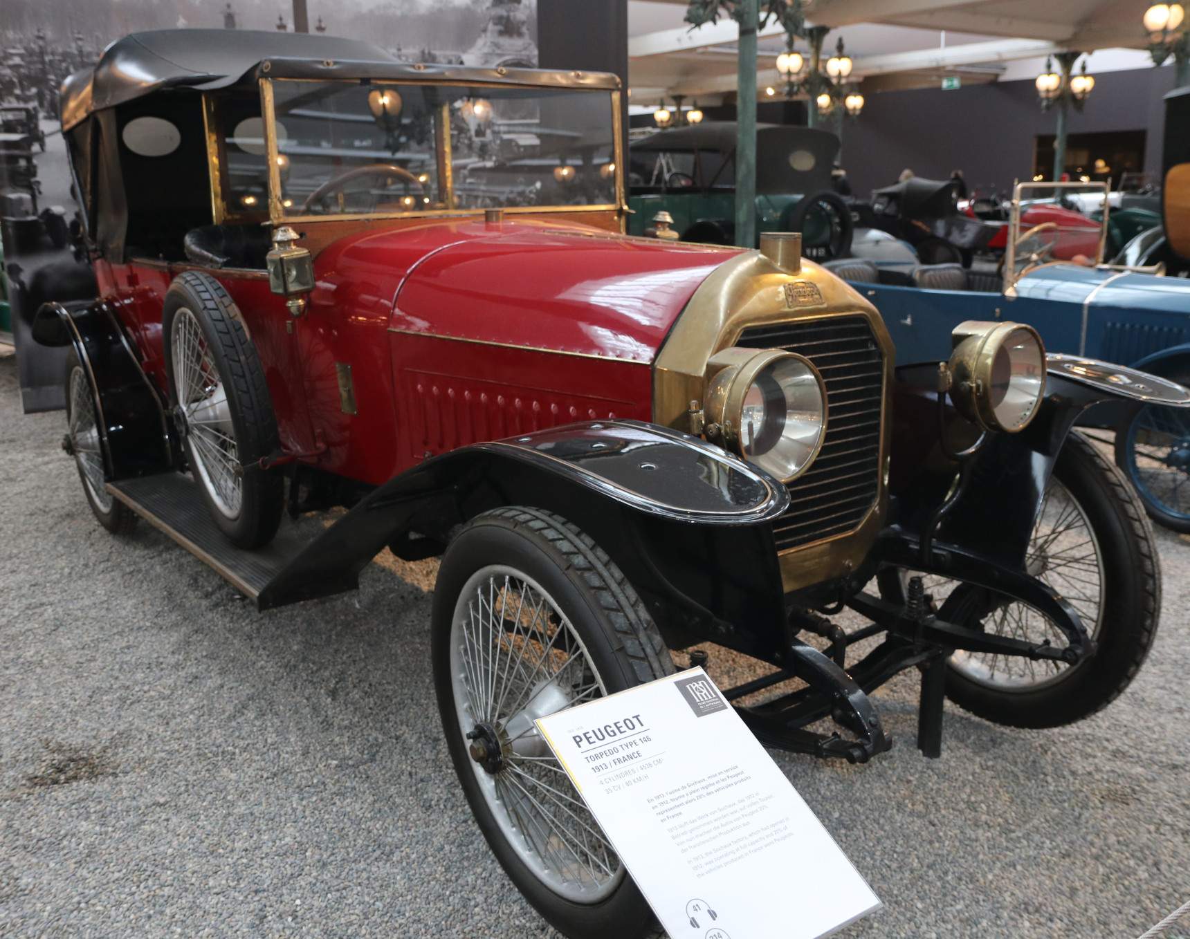 Solve Peugeot "Torpédo type 146" - 1913 jigsaw puzzle online with 221 ...