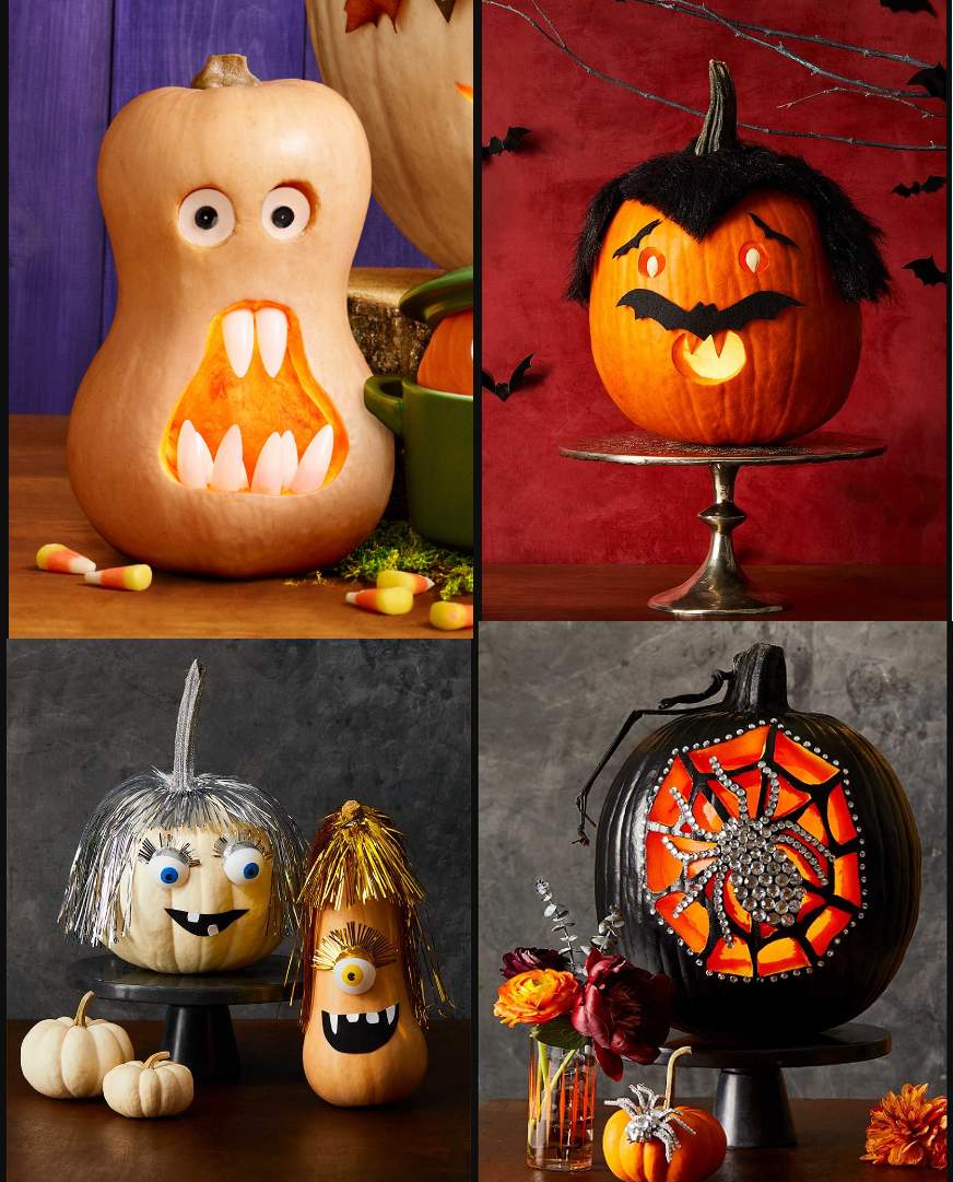 Solve pumpkin carving jigsaw puzzle online with 80 pieces