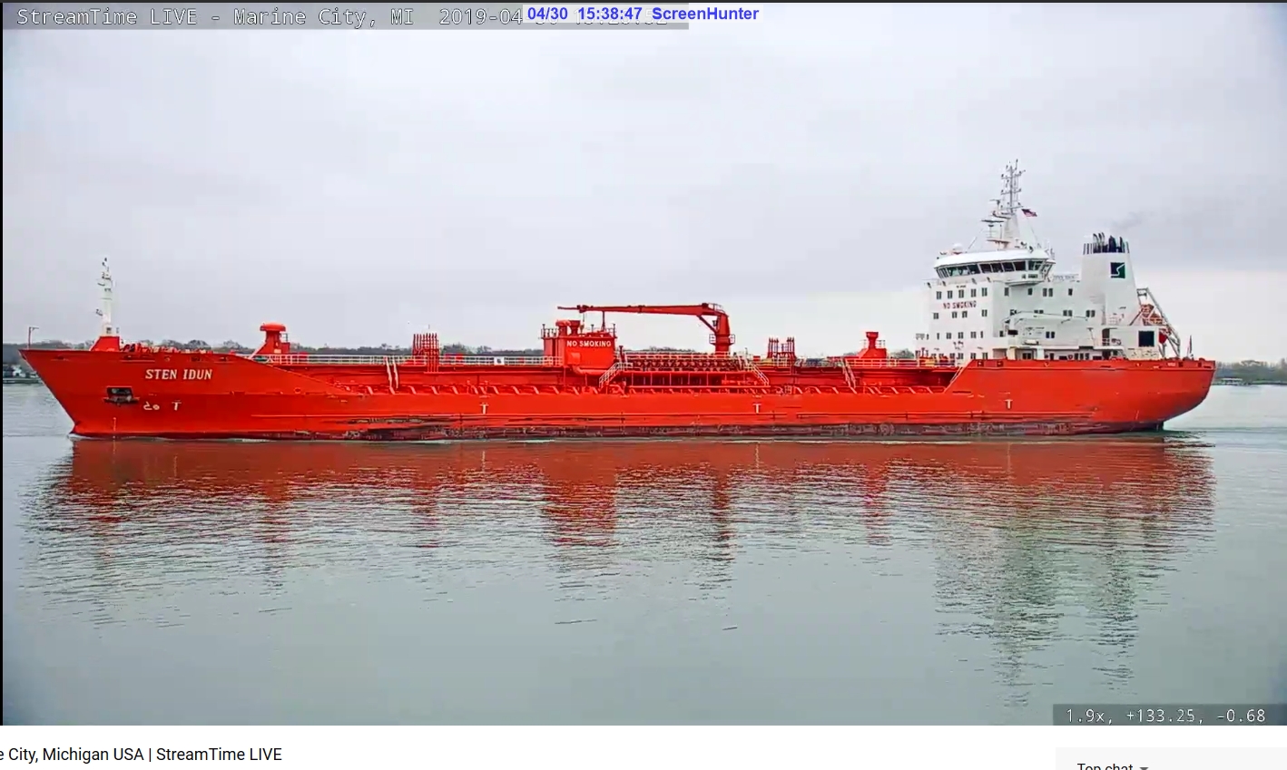 Solve Sten Idun - Ocean-Going Tanker - Marine City, MI (2019-04-30 ...