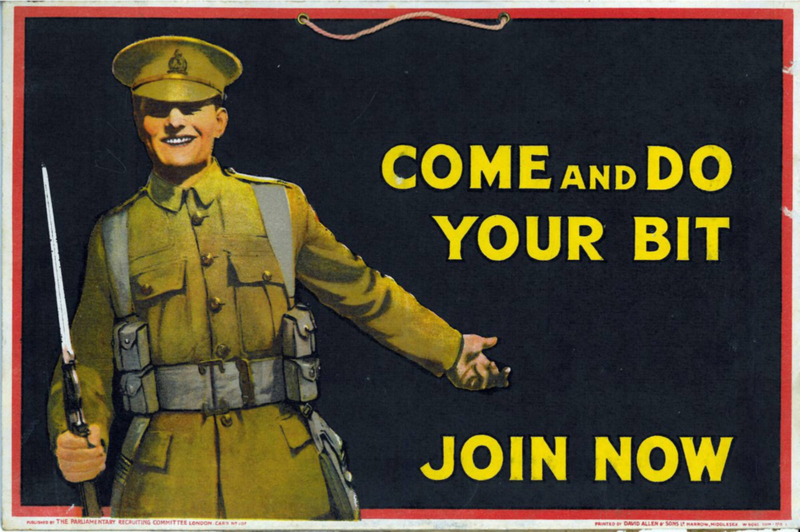 Solve World War I 'Do Your Bit' Propaganda/Recruiting Poster jigsaw ...