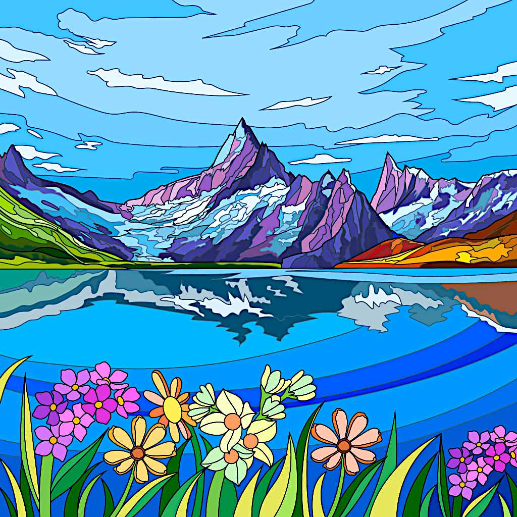 Solve Reflection jigsaw puzzle online with 64 pieces