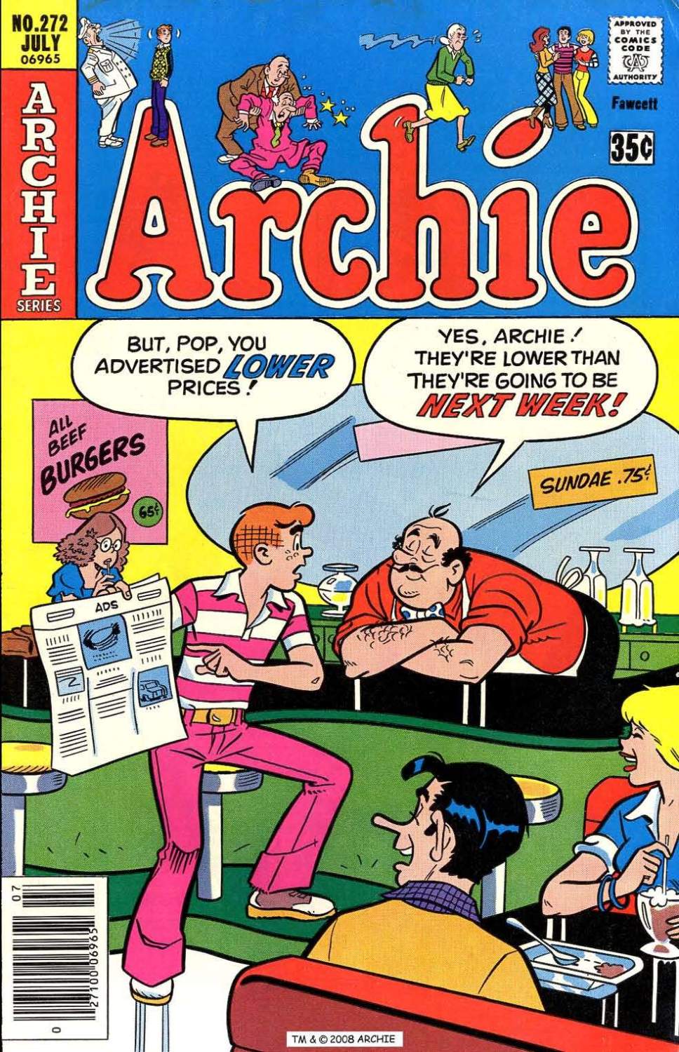Solve Archie: Lower Prices jigsaw puzzle online with 400 pieces