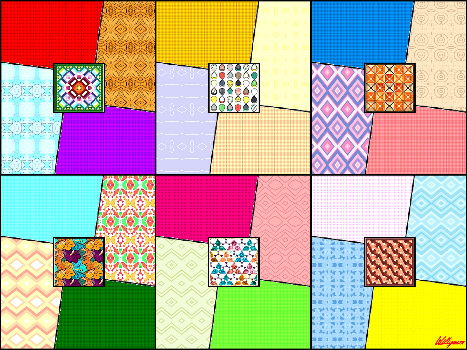 Solve patterns jigsaw puzzle online with 540 pieces