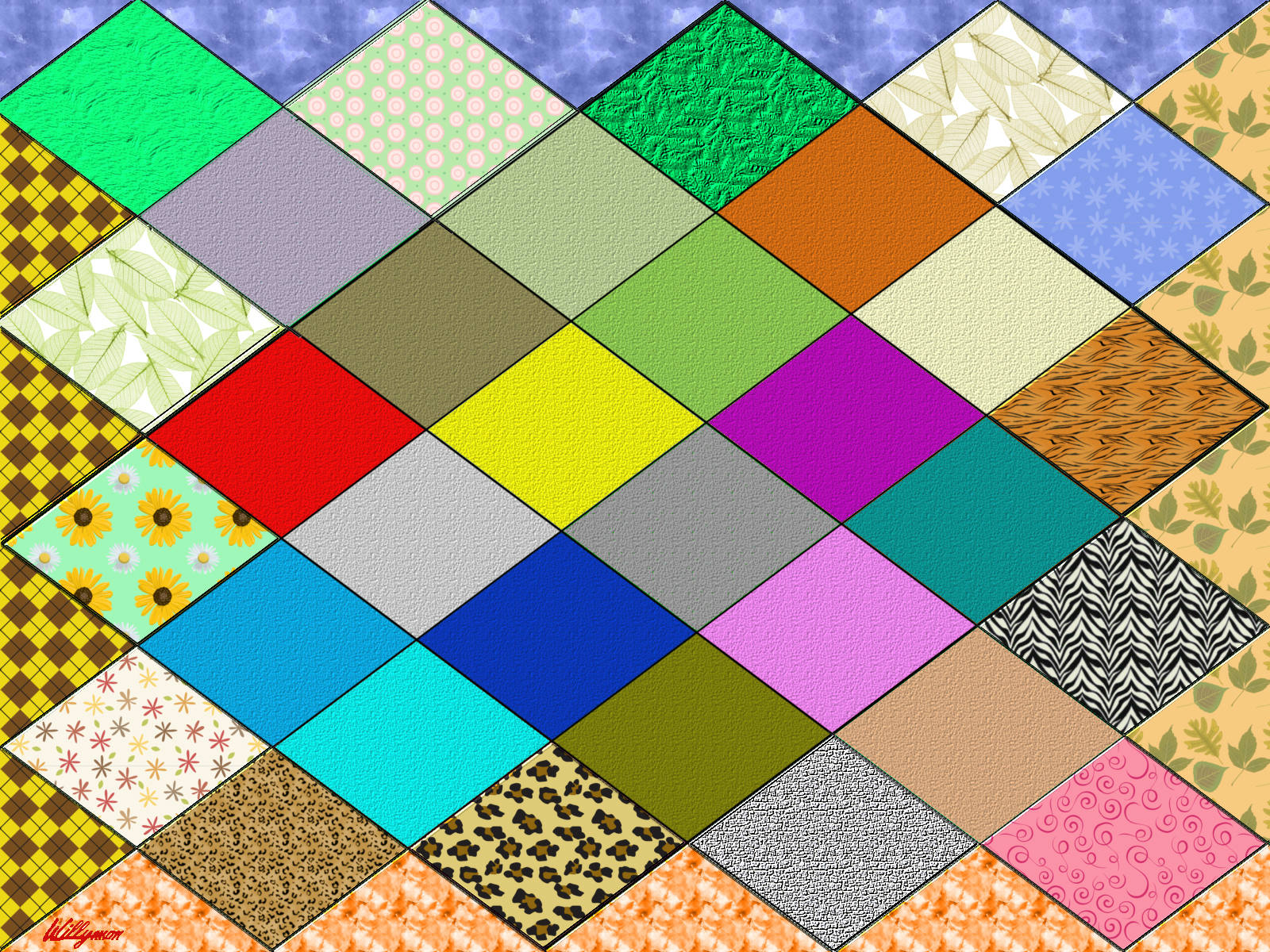 Solve patterns and textures- 540 jigsaw puzzle online with 540 pieces