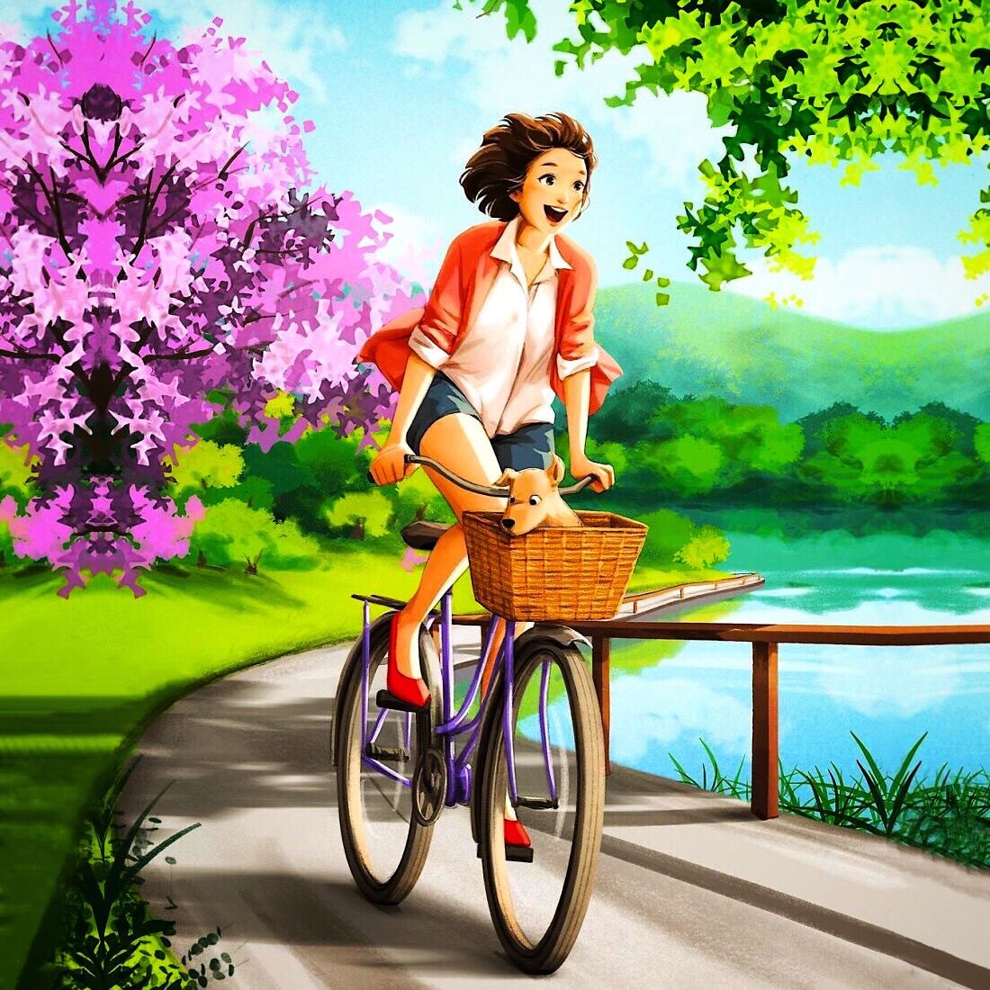 Solve Happiness jigsaw puzzle online with 100 pieces