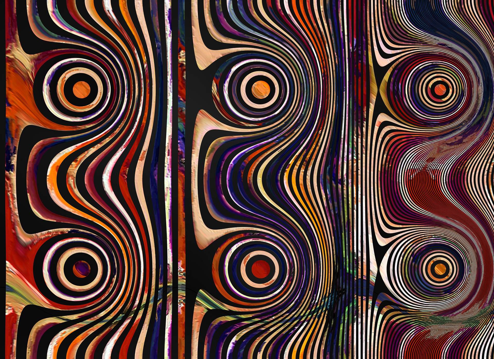 Solve distortion-5265745_1920 jigsaw puzzle online with 192 pieces