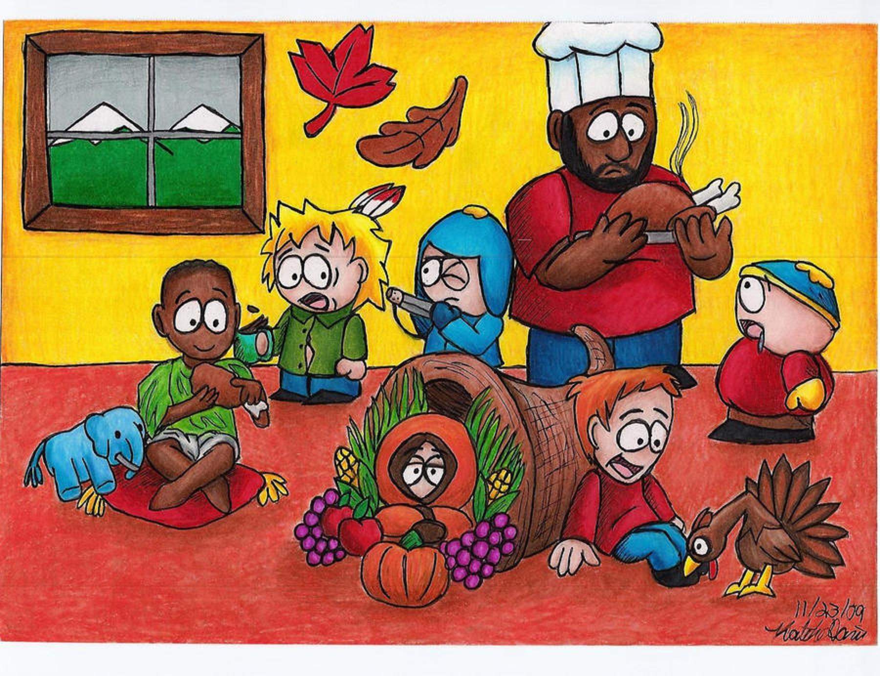 Solve Thanksgiving jigsaw puzzle online with 252 pieces
