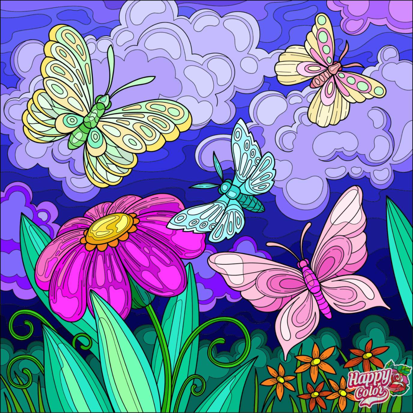 Solve Fancyful & Fun jigsaw puzzle online with 121 pieces