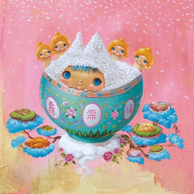 Solve Little Rice jigsaw puzzle online with 156 pieces