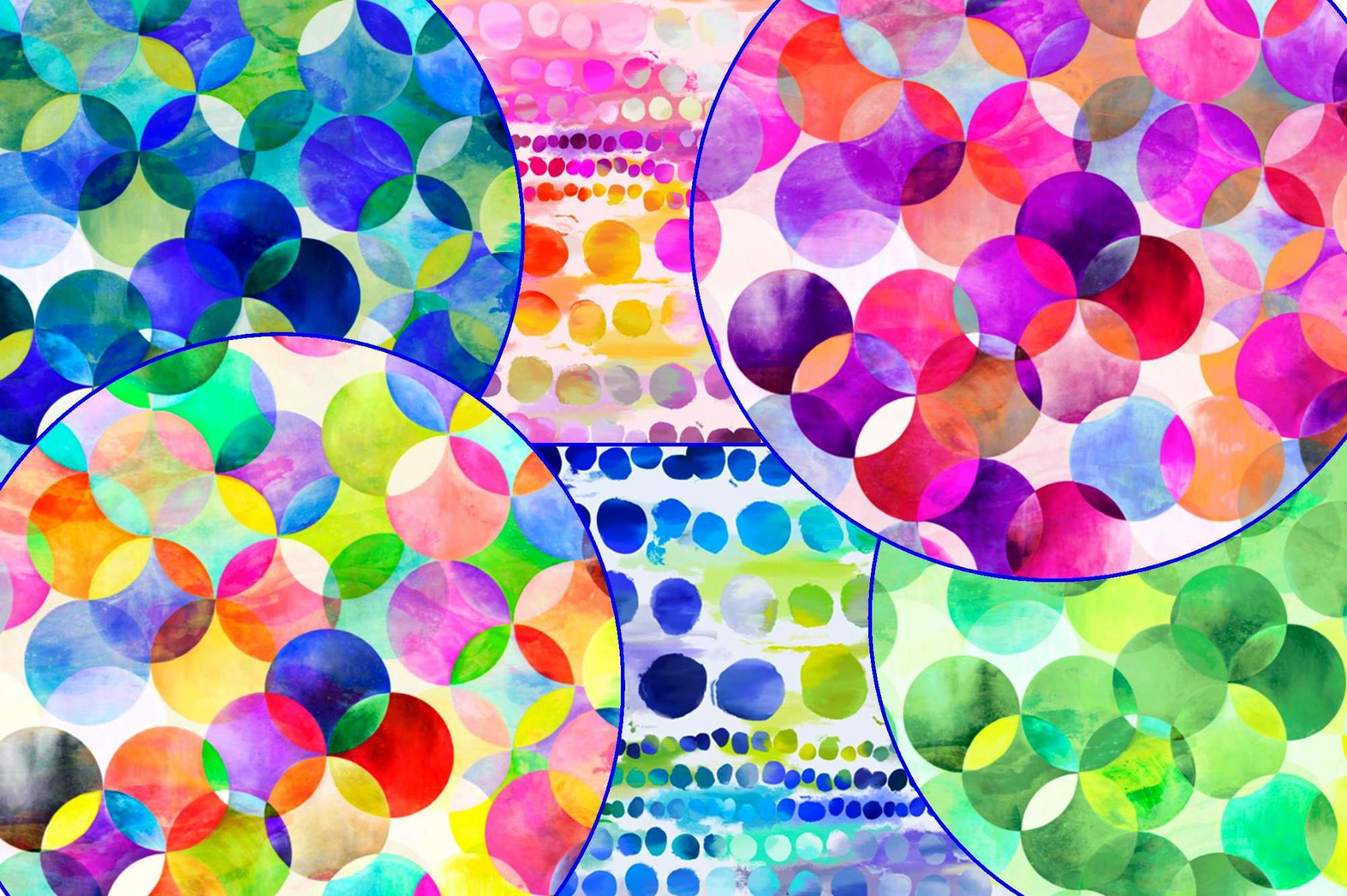 Solve Sunday dots - larger jigsaw puzzle online with 486 pieces