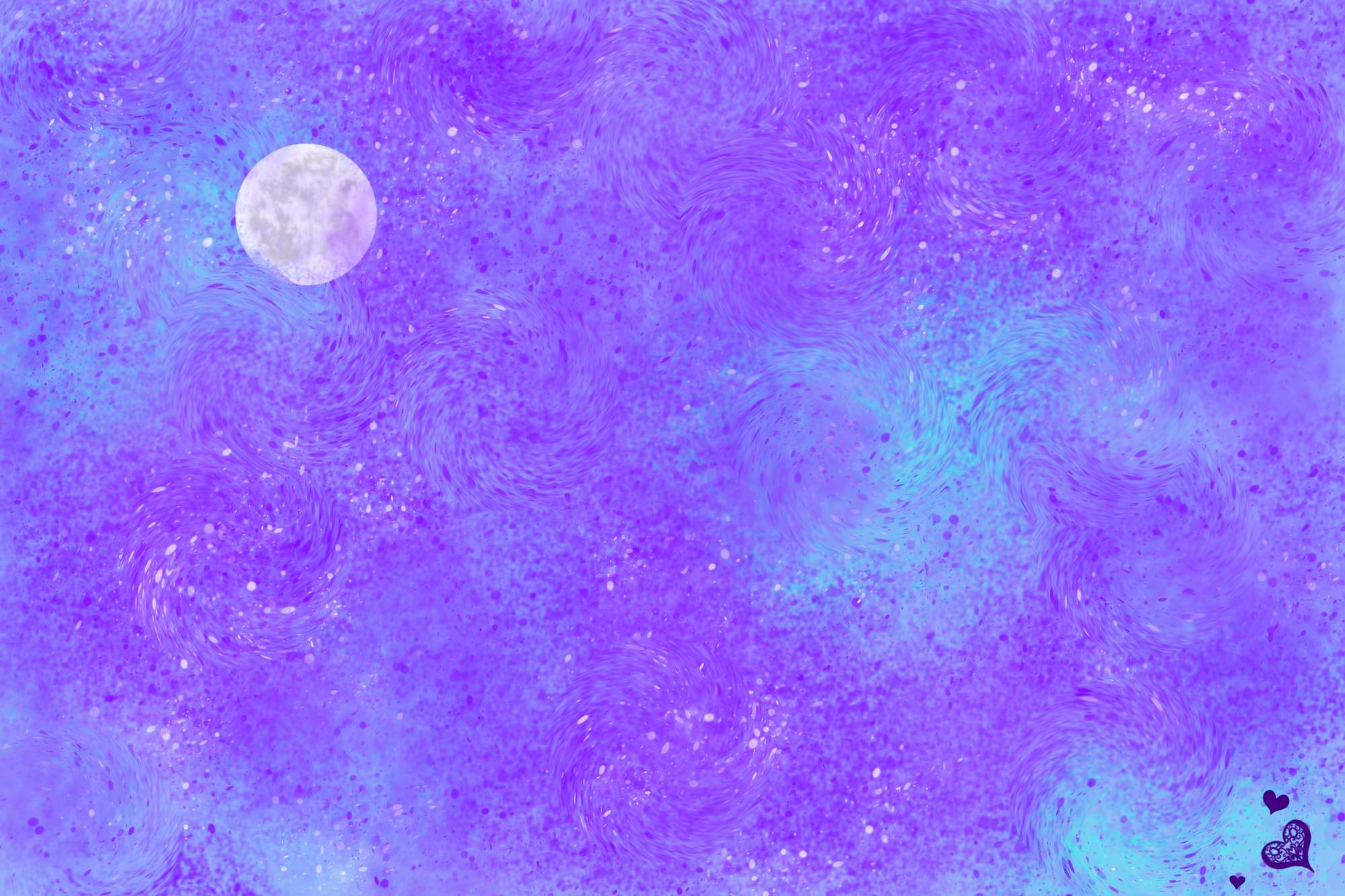 Solve Medium Night Sky 💜 jigsaw puzzle online with 247 pieces