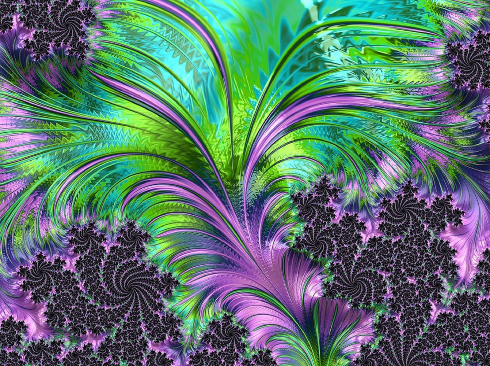 Solve fractal-2077975_960_720 jigsaw puzzle online with 520 pieces