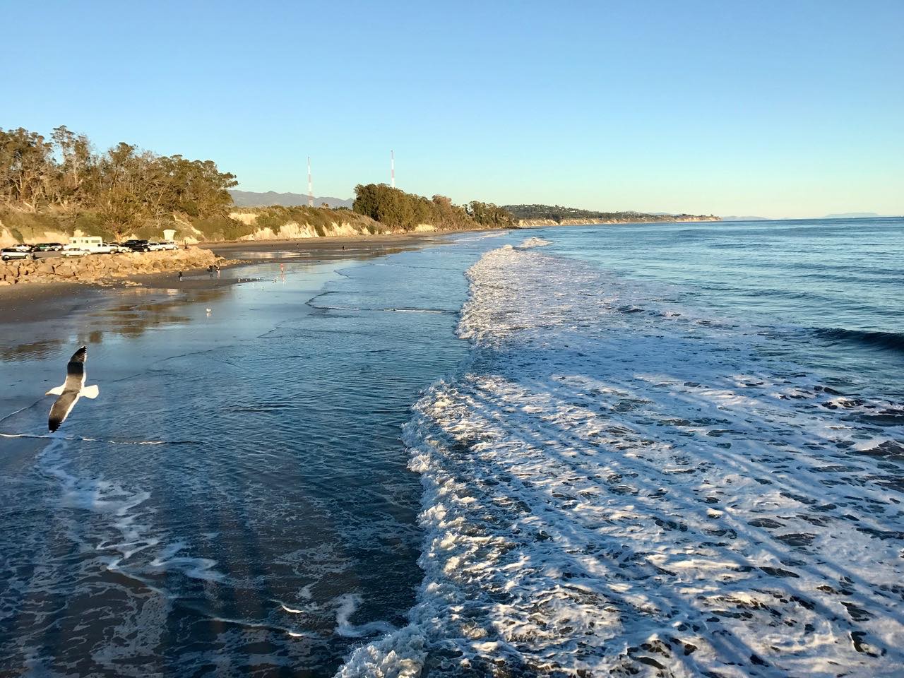 Solve Goleta Beach jigsaw puzzle online with 266 pieces