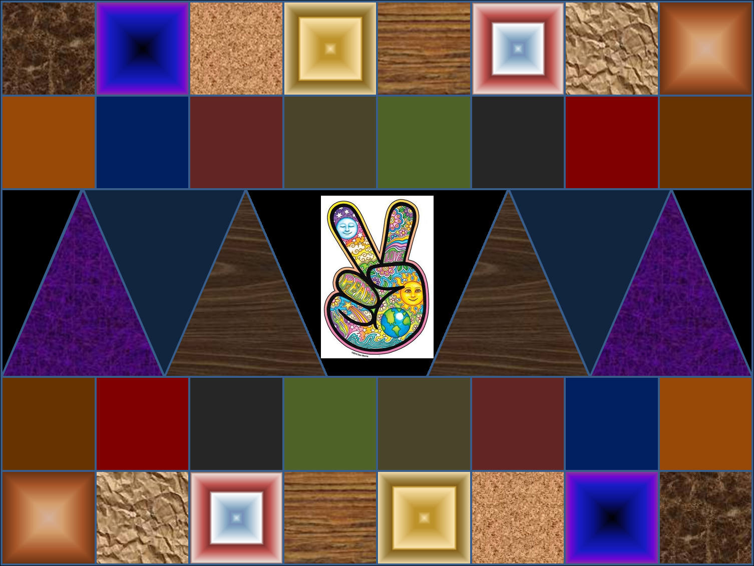 Solve Peace and Shapes jigsaw puzzle online with 475 pieces