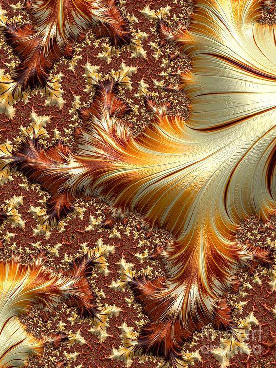 Solve Autumn Colors Fractal jigsaw puzzle online with 35 pieces