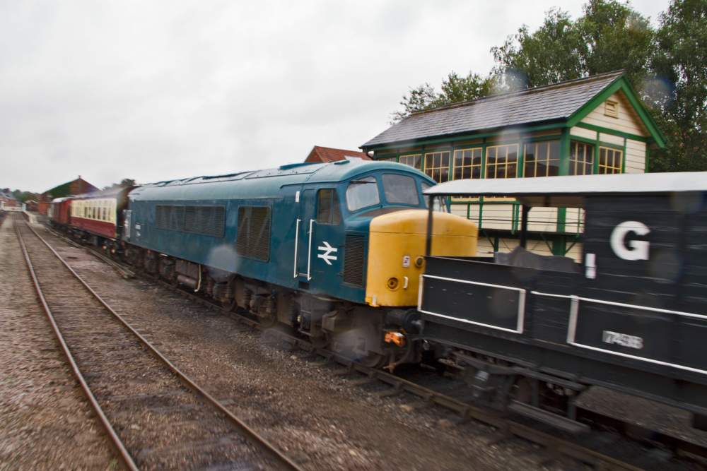 Solve Mid-Norfolk Railway 11-08-2016 BR Class 45 Sulzer Type 4 45133 at ...