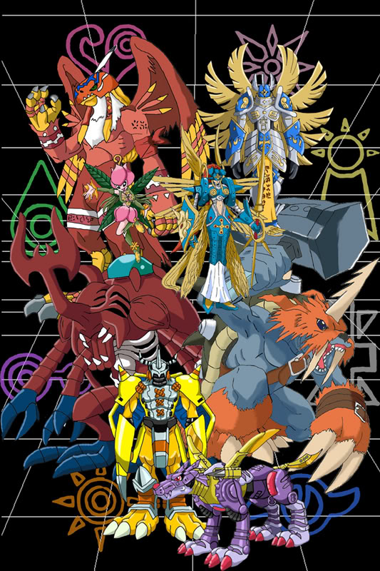 Solve Digimon jigsaw puzzle online with 117 pieces