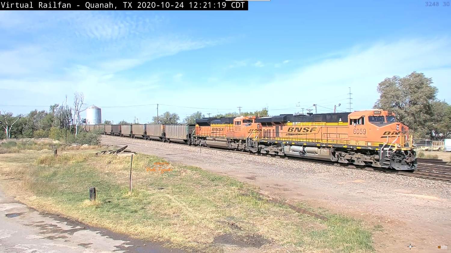 Solve Quanah BNSF-8778 BNSF-6059 jigsaw puzzle online with 45 pieces