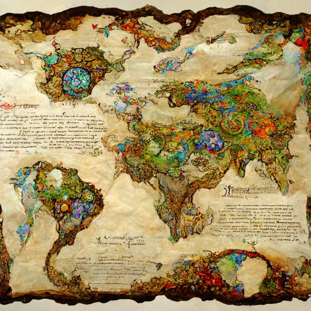 Solve treasure map jigsaw puzzle online with 36 pieces