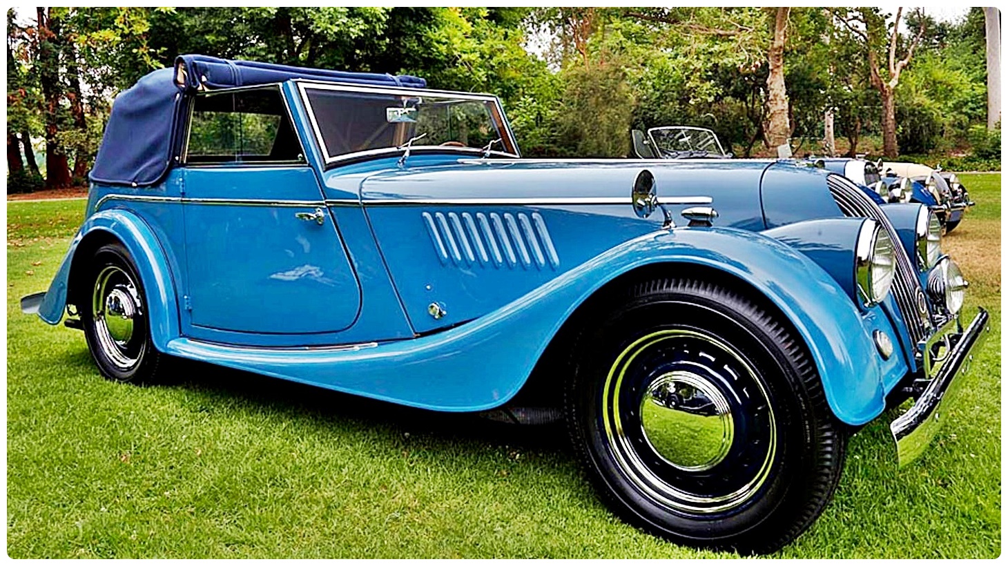 Solve 1955 Morgan Plus 4 Passenger Drophead Coupe jigsaw puzzle online ...