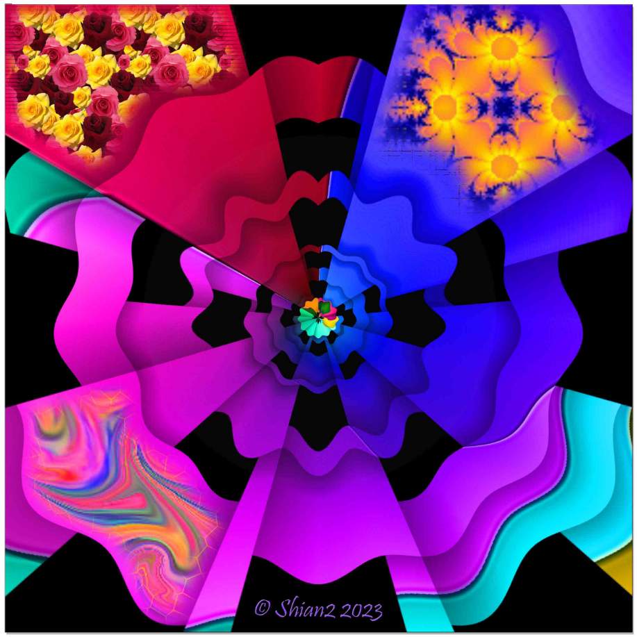 Jigsaw Puzzle | Fancy Wheel | 16 pieces | Jigidi