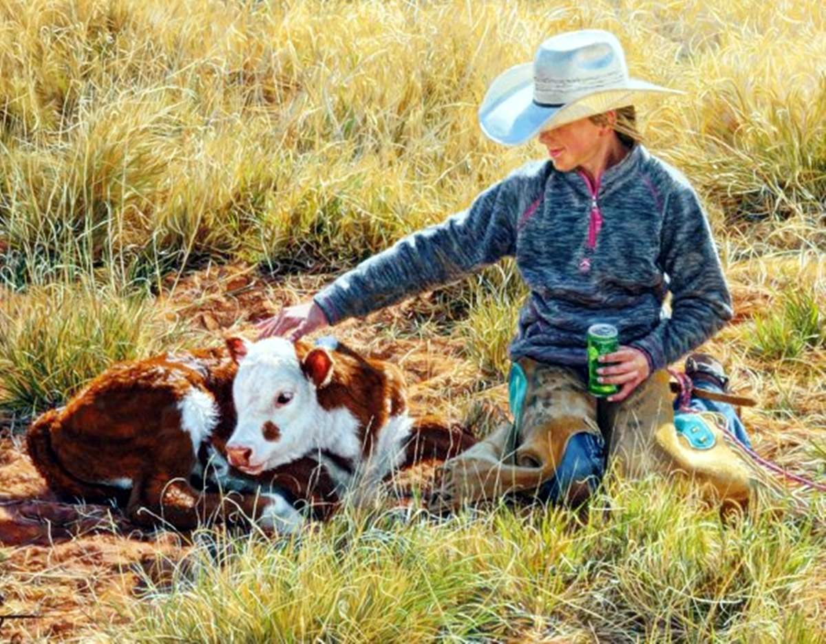 Solve -A-Soft-Touch by Tim Cox jigsaw puzzle online with 180 pieces