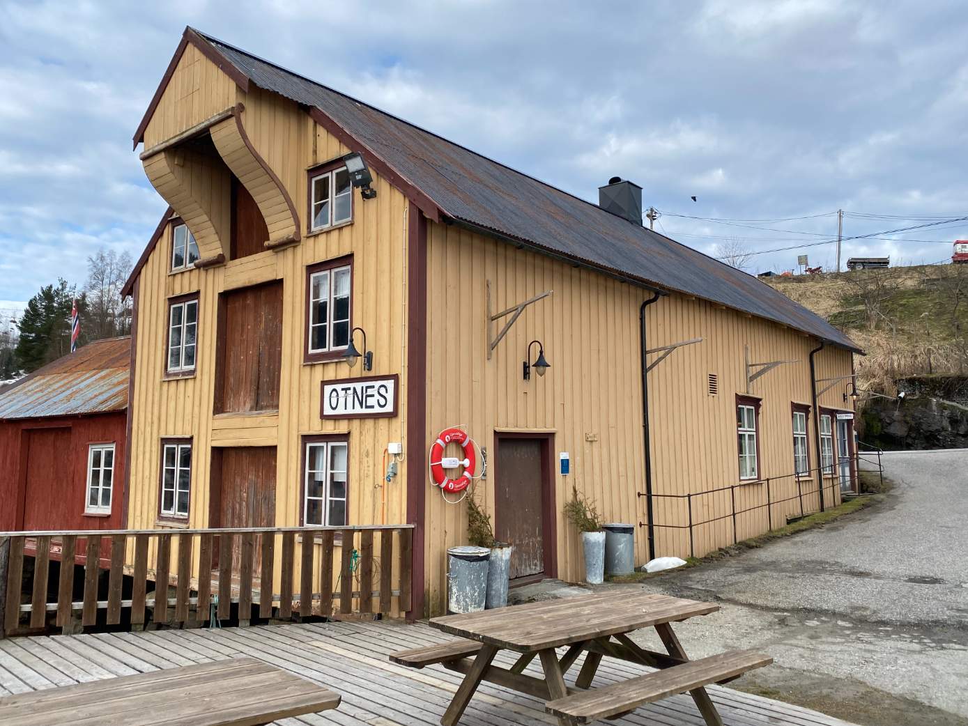 Solve #2 Otnesbrygga (Otnes wharf) from 1897, Valsøyfjord Norway jigsaw ...