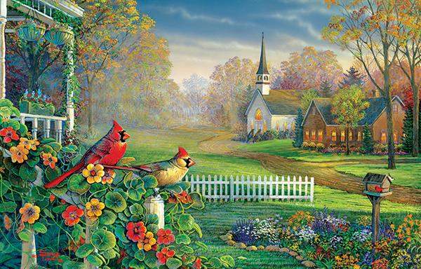Solve Summertime Memories by Sam Timm jigsaw puzzle online with 60 pieces