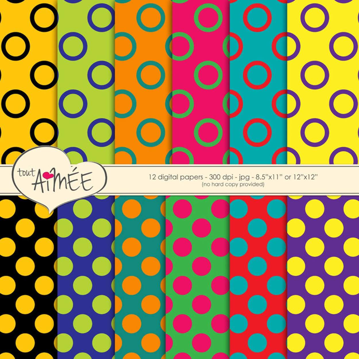 Solve Polka Dots jigsaw puzzle online with 100 pieces