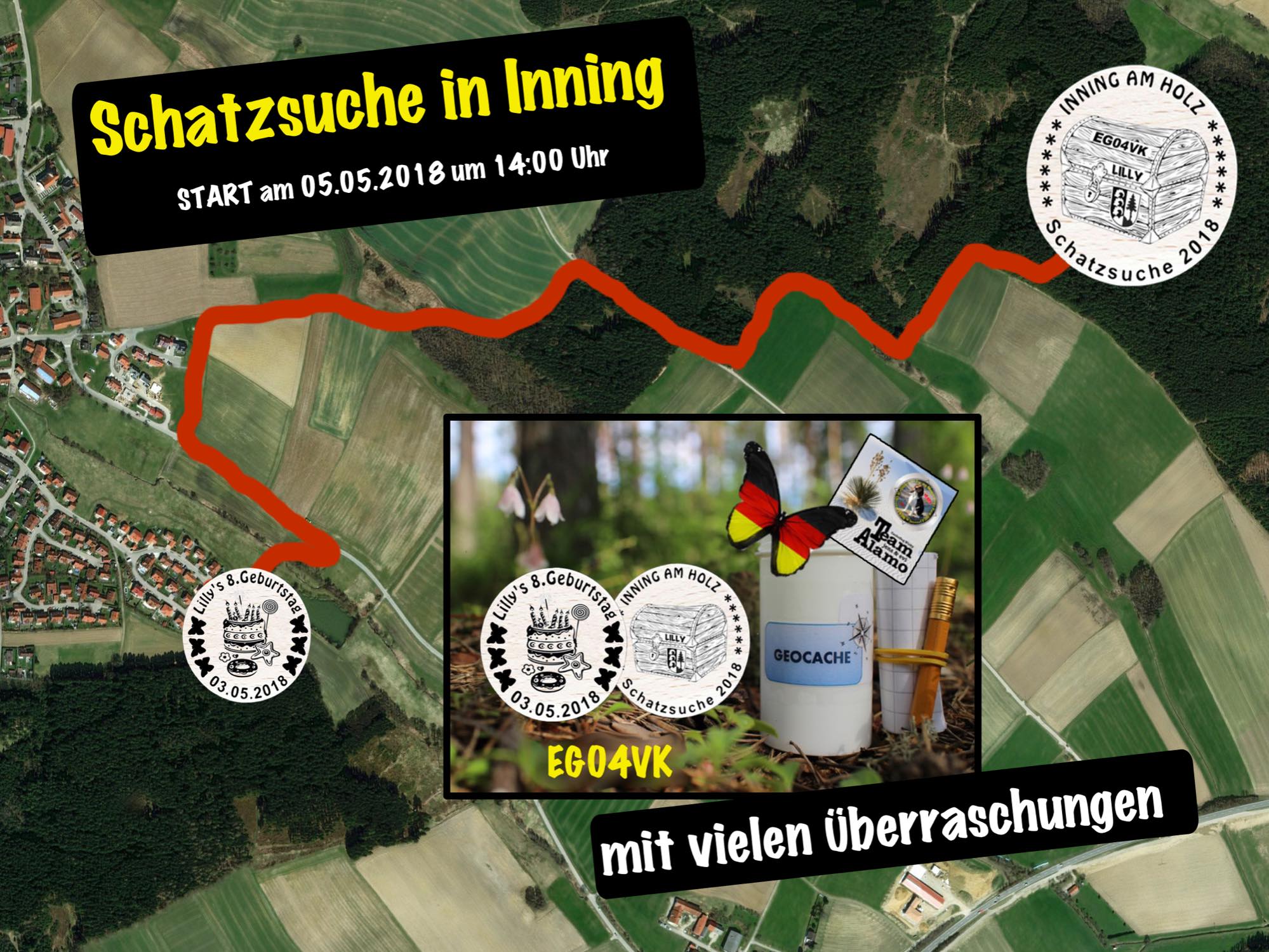 Solve Schatzsuche (Geocaching, get the TB-Code) jigsaw puzzle online ...