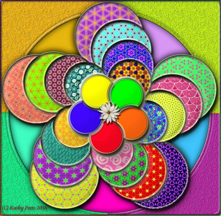 Solve A Flower To Brighten Your Day jigsaw puzzle online with 16 pieces
