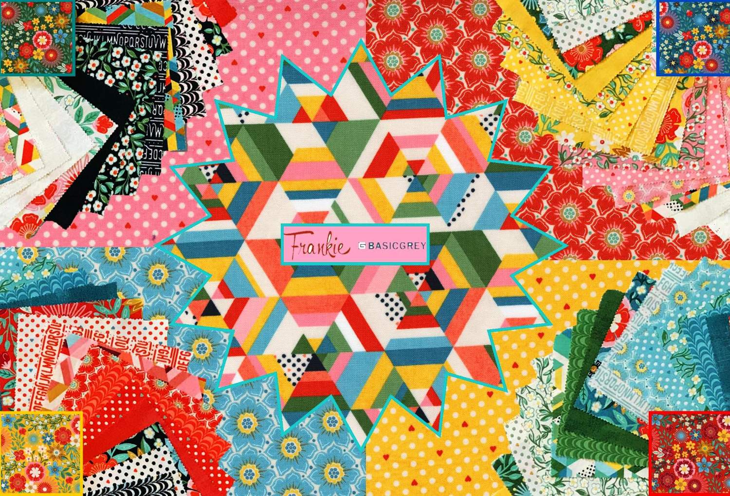 Solve Fabric patchwork jigsaw puzzle online with 70 pieces
