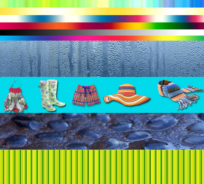 Solve ready for anything - today woolly scarf and wellies jigsaw puzzle online with 90 pieces