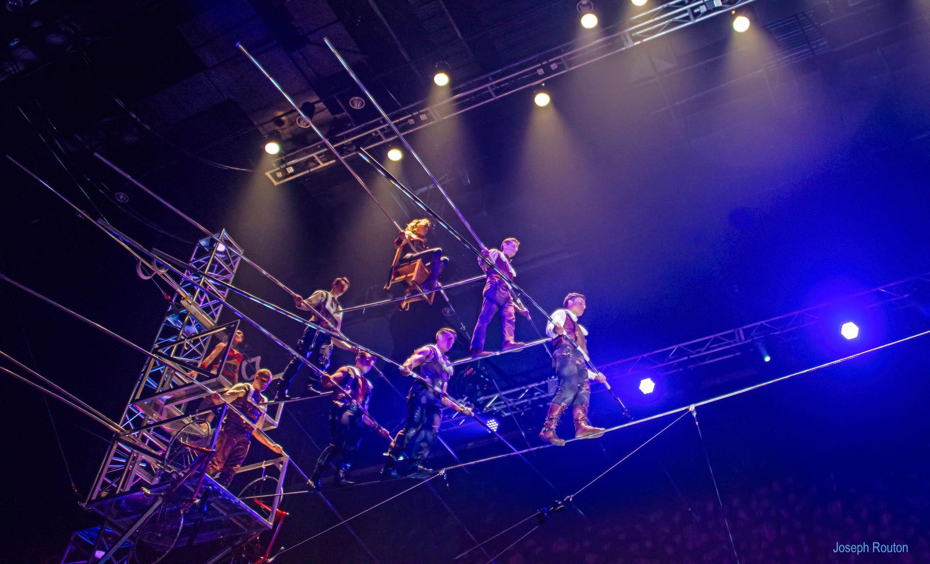 Solve world famous Flying Wallendas as they perform their death-defying ...
