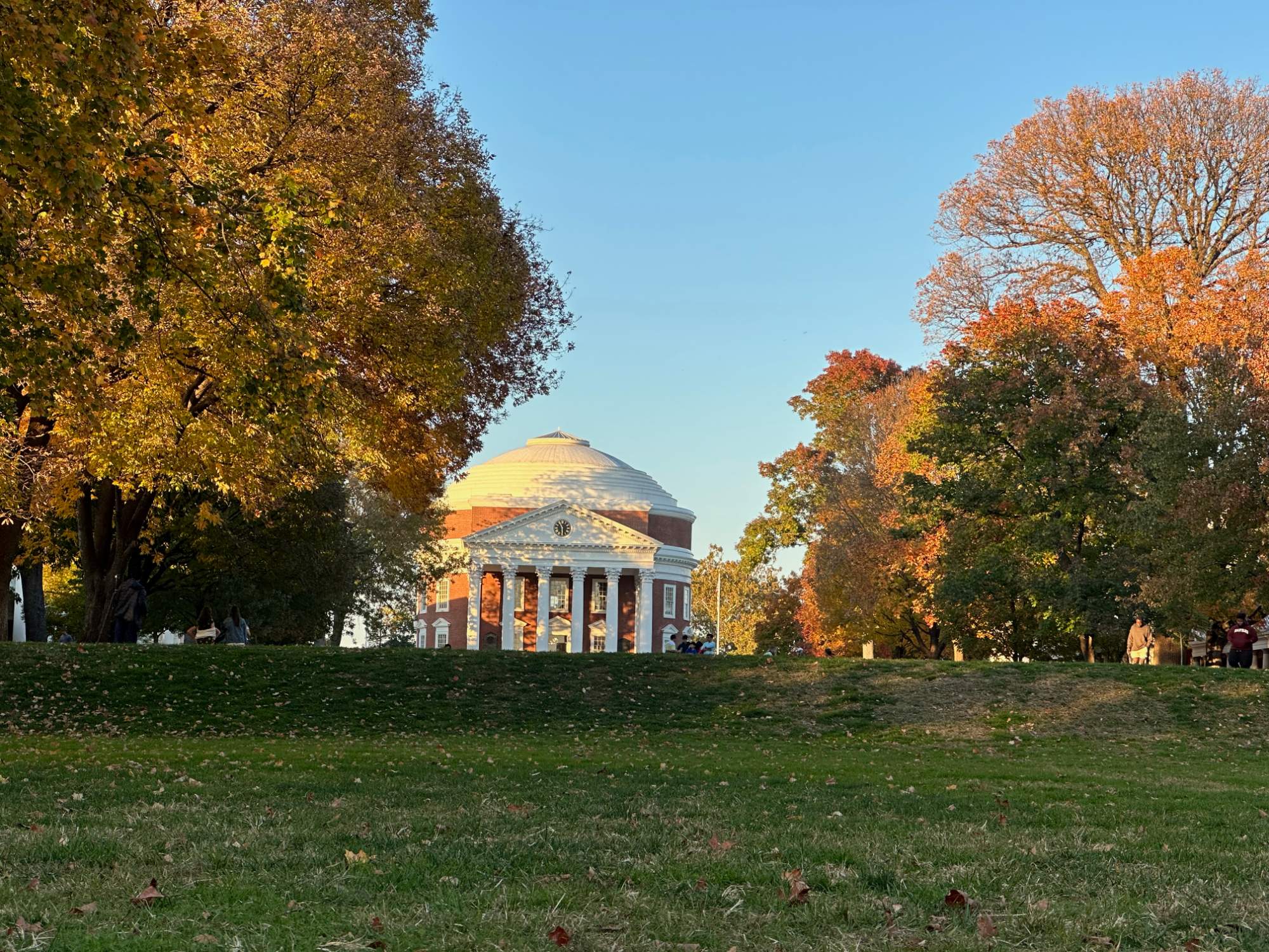 Solve Rotunda, University of Virginia, Fall, the Golden Hour jigsaw ...