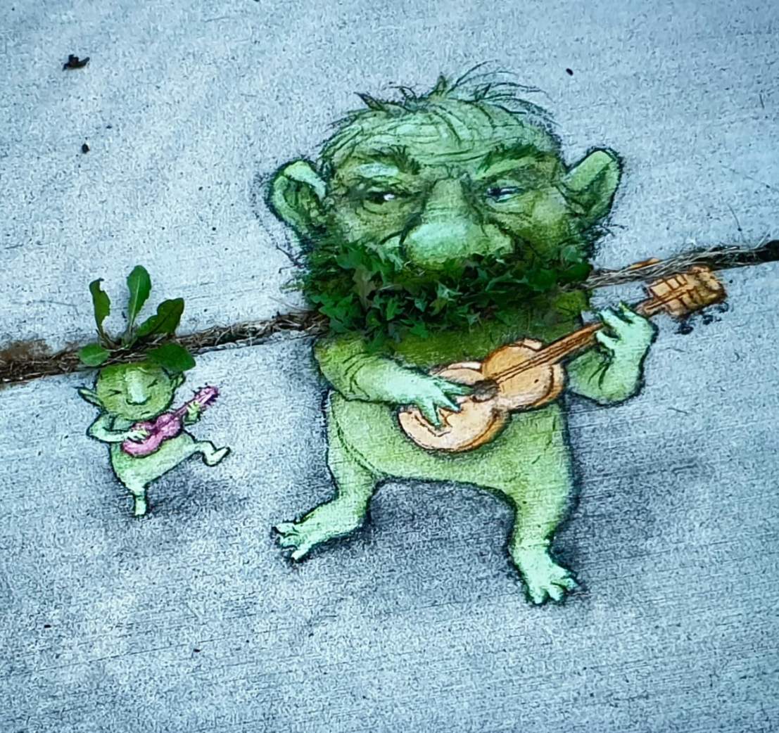 Solve Little 'sidekick' Troll accompanying Papa Troll jigsaw puzzle ...