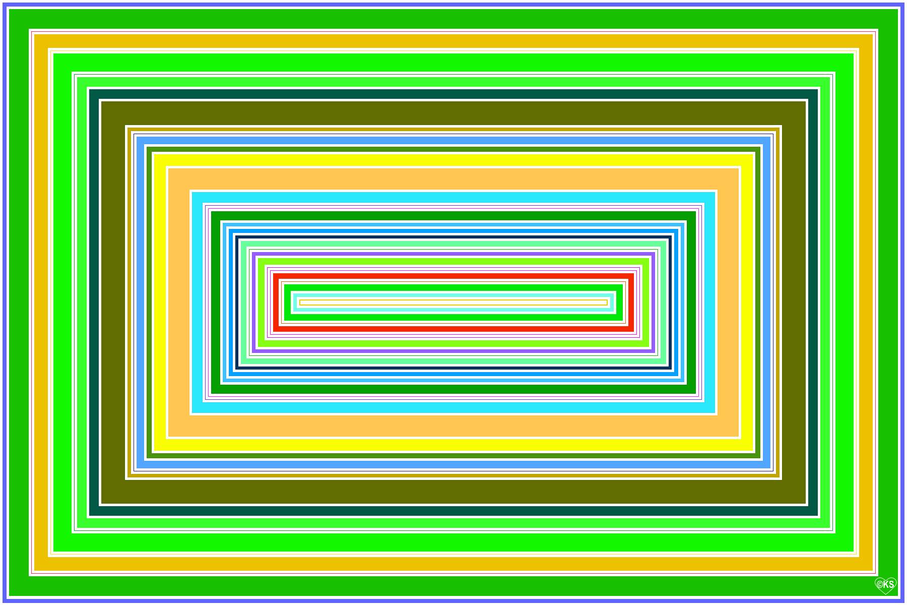 Solve Concentric Rectangles!! ~ H jigsaw puzzle online with 600 pieces