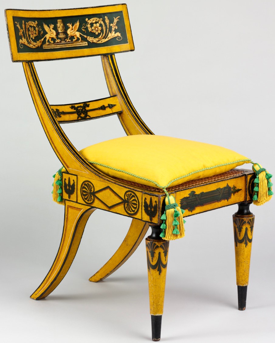 Solve The Ancient Greek Klismos Chair Inspired American Furniture ...