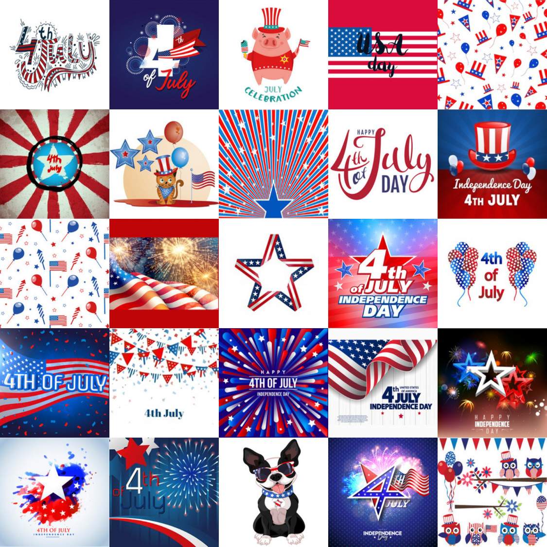 Solve July 4th jigsaw puzzle online with 81 pieces