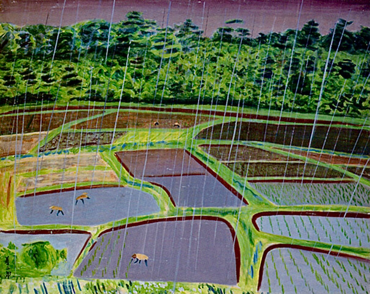 Solve Rice-planting, 1943, Kojima Zenzaburo (1893-1962) jigsaw puzzle ...