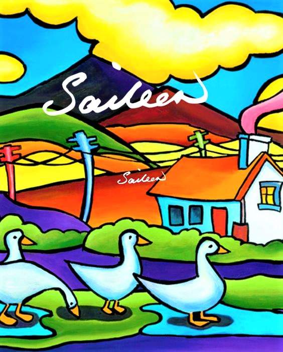Solve Saileen Art jigsaw puzzle online with 63 pieces
