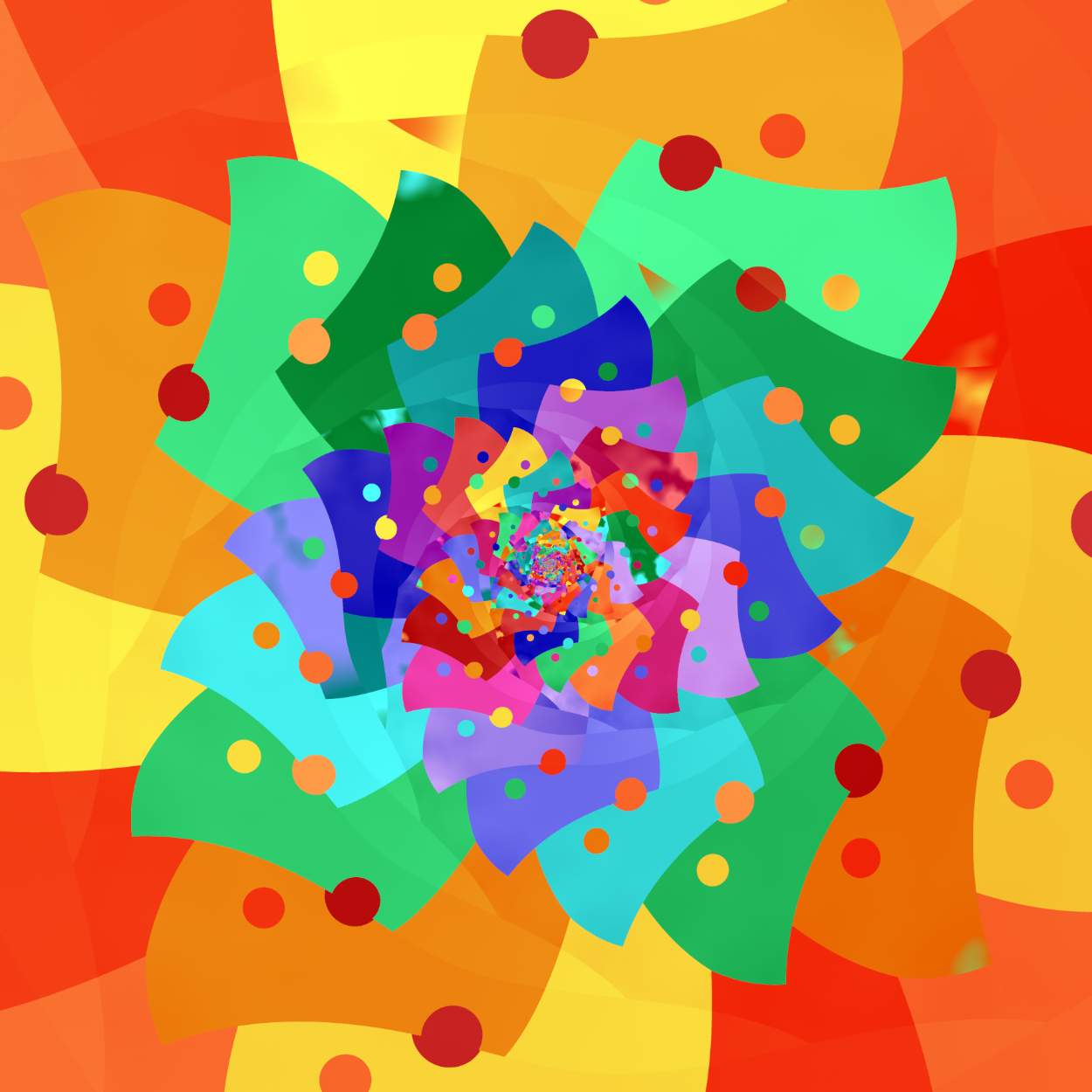 Solve Bright Twist 49 jigsaw puzzle online with 100 pieces