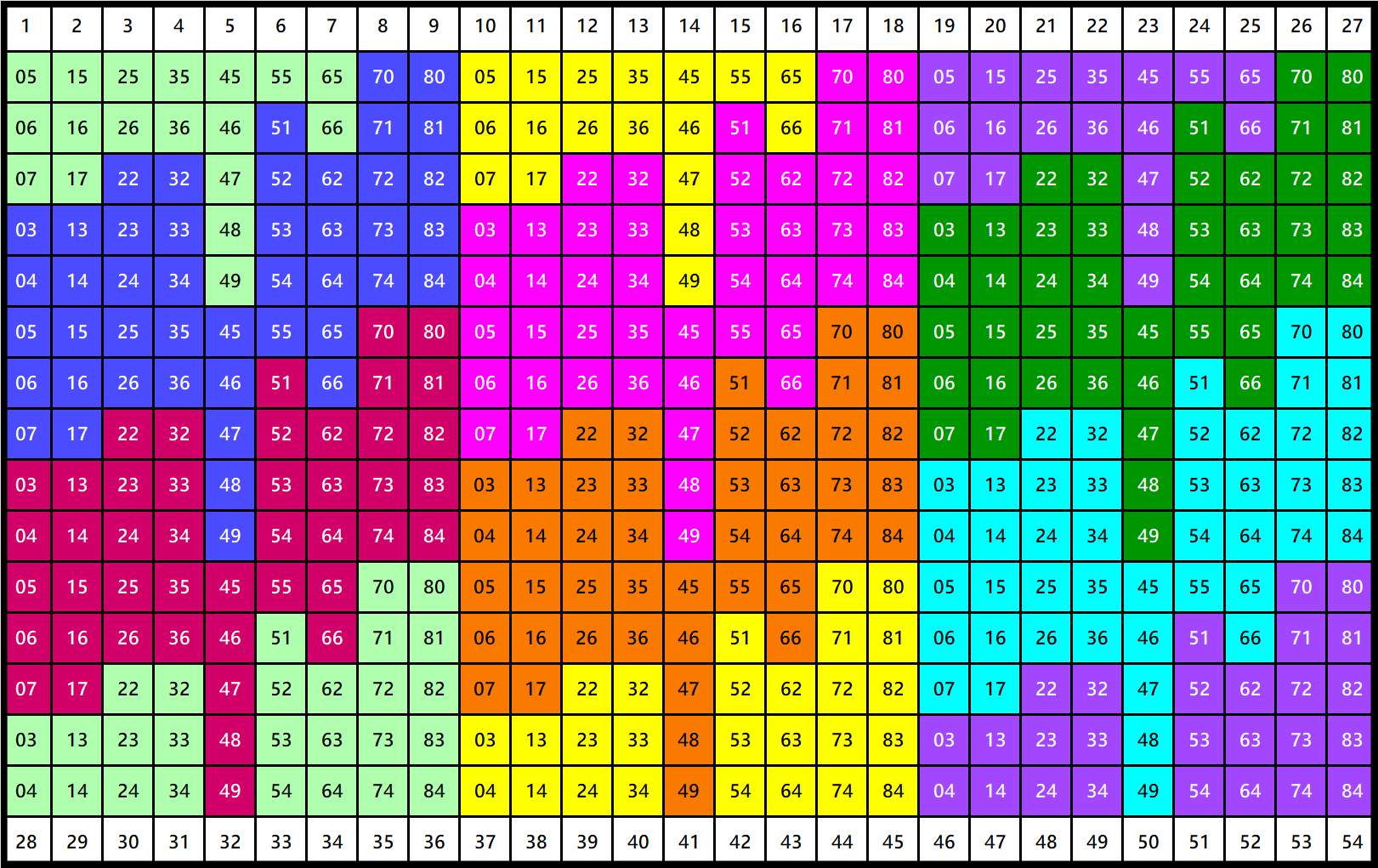 Solve Number 1078 tessellation 459 jigsaw puzzle online with 459 pieces