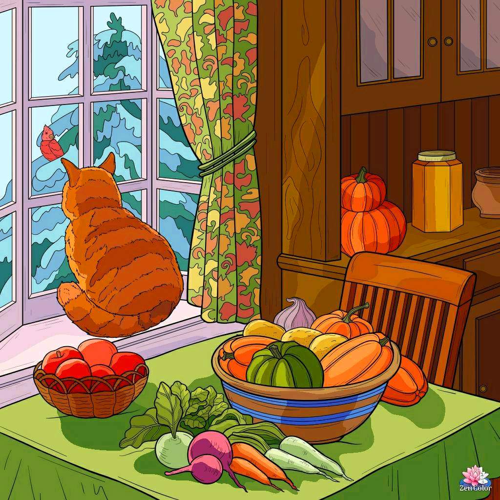 Jigsaw Puzzle | 50 Zen Color | 64 pieces | Jigidi