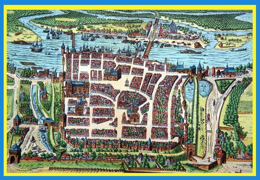 Jigsaw Puzzle | antique map, medieval Kyiv, Ukraine | 77 pieces | Jigidi