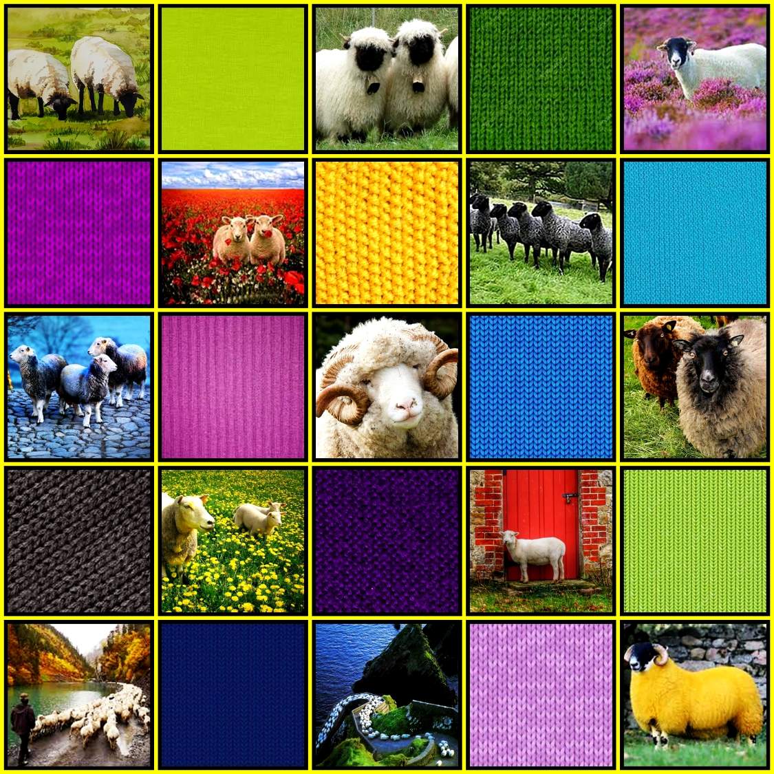 Solve Mary had a Little Lamb jigsaw puzzle online with 81 pieces