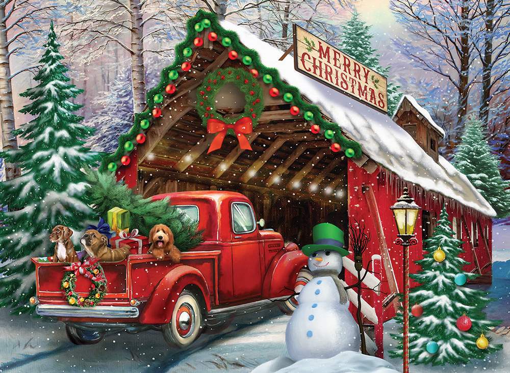 Solve snow bridge jigsaw puzzle online with 108 pieces
