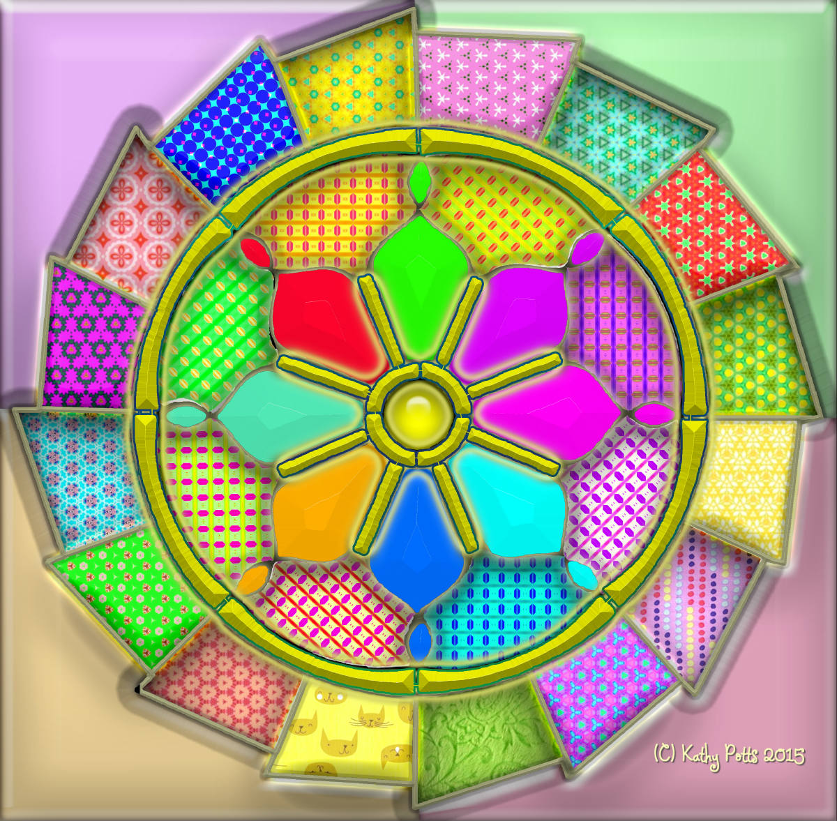 Solve Puzzle By Kathy Potts jigsaw puzzle online with 144 pieces