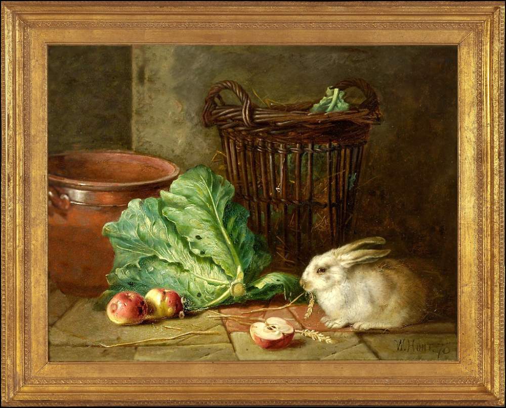 Jigsaw Puzzle | Walter Hunt—Still life with rabbit, 1878 | 99 pieces ...
